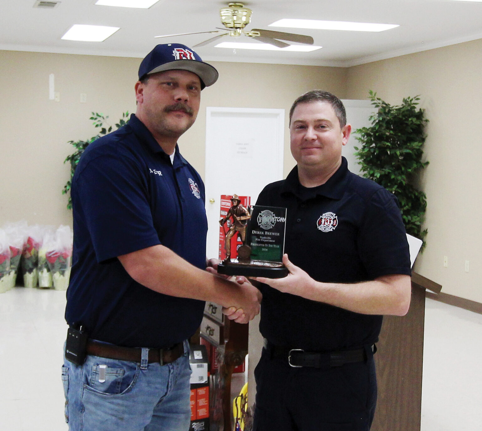 Nashville firefighter recognized at annual banquet | Southwest Arkansas ...