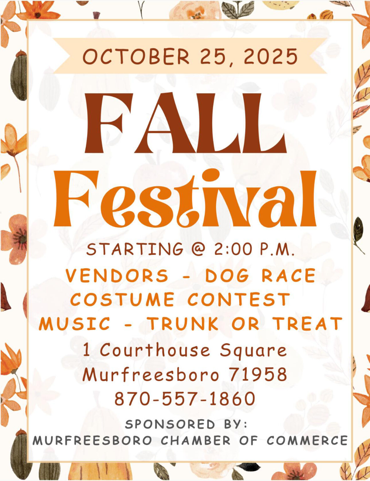 Murfreesboro’s Fall Festival around corner | Southwest Arkansas News